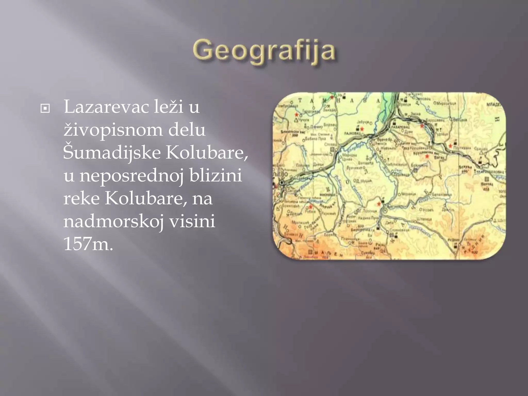 Lazarevac - prezentacija | PPTX