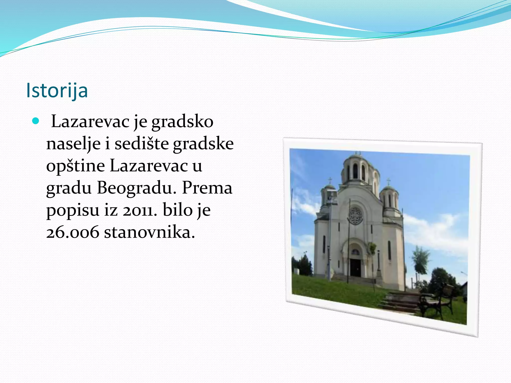 Lazarevac prezentacija | PPTX