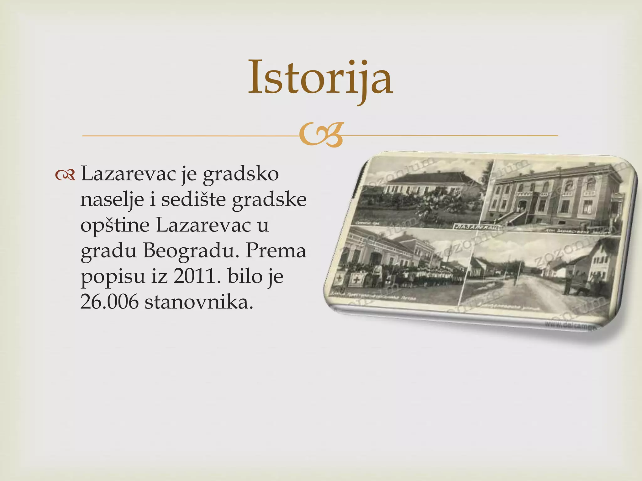 Lazarevac-prezentacija | PPTX