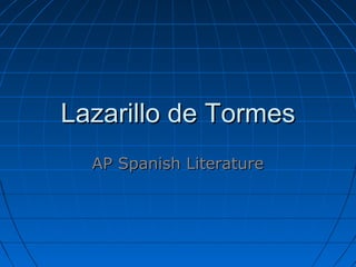 Lazarillo de tormes | PPT