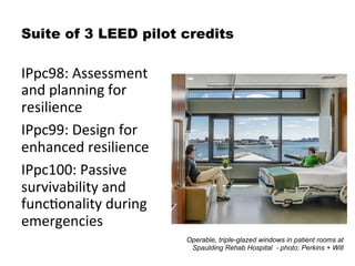 Introducing the LEED Resilient Design Pilot Credits | PDF