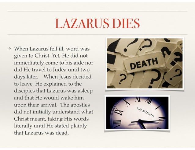 Lazarus | PDF