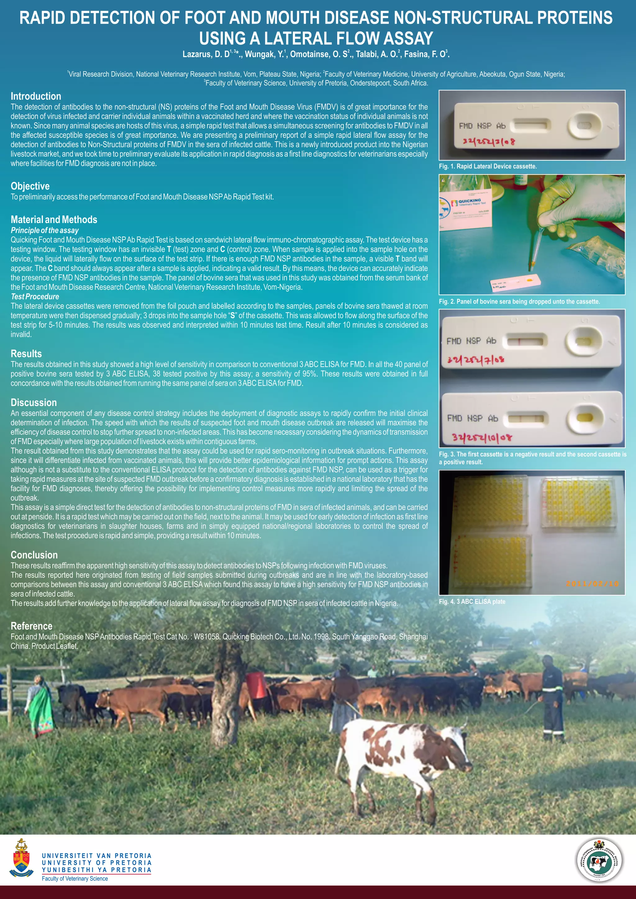 Rapid detection of Foot and Mouth Disease Non-Structural Proteins using ...
