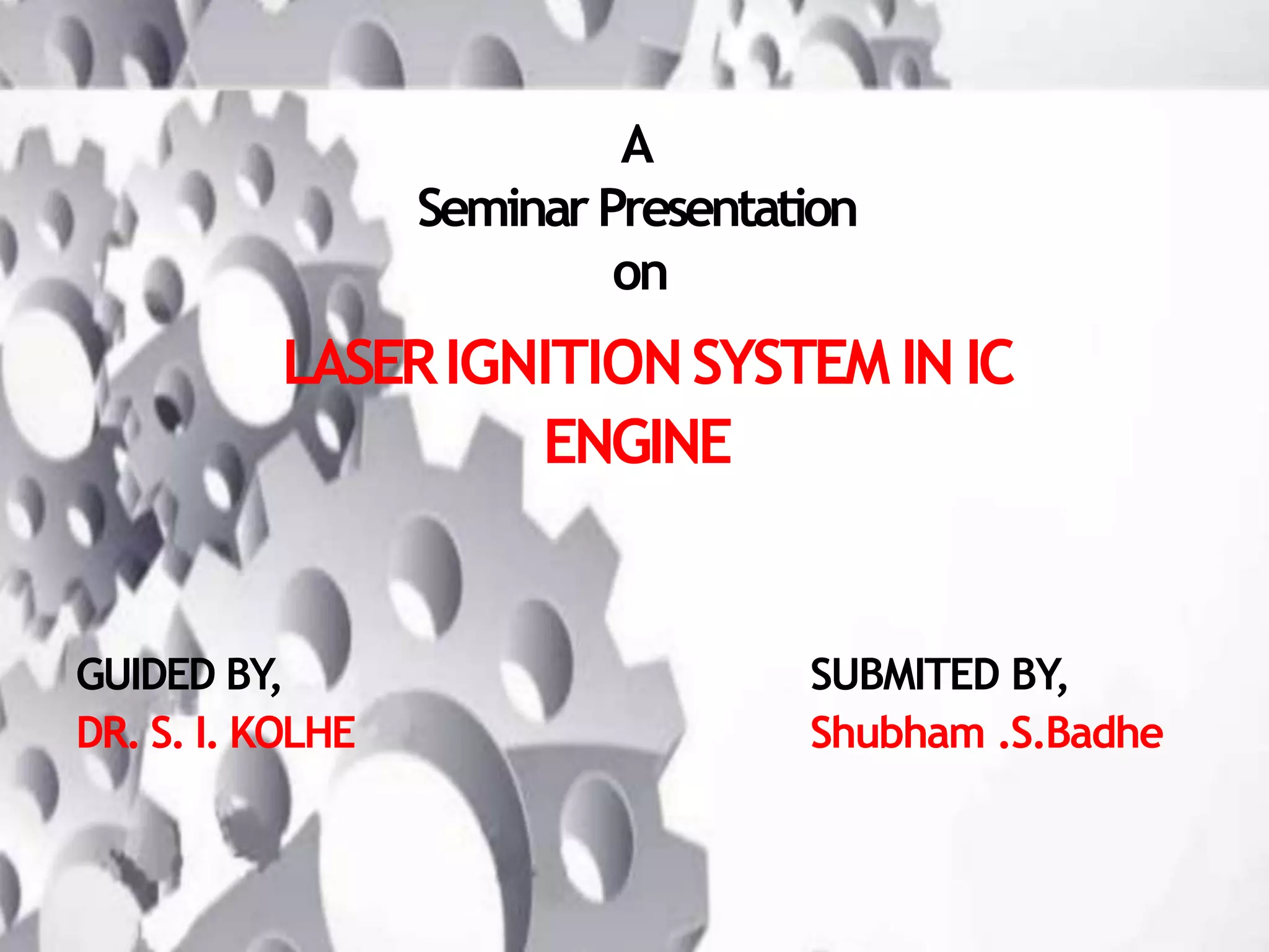 Lazer ignition system | PPTX