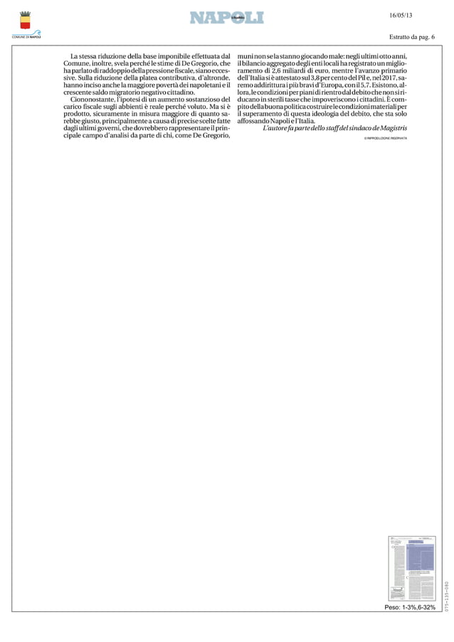 L'azione politica davanti alle tasse | PDF