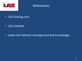 Laz parking presentation | PPT