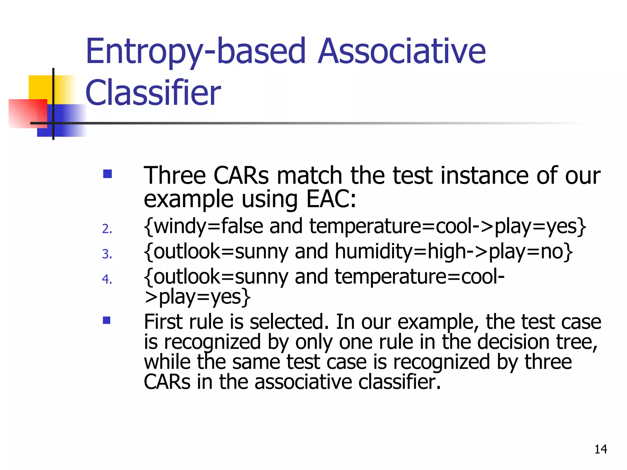 Lazy Association Classification | PPT