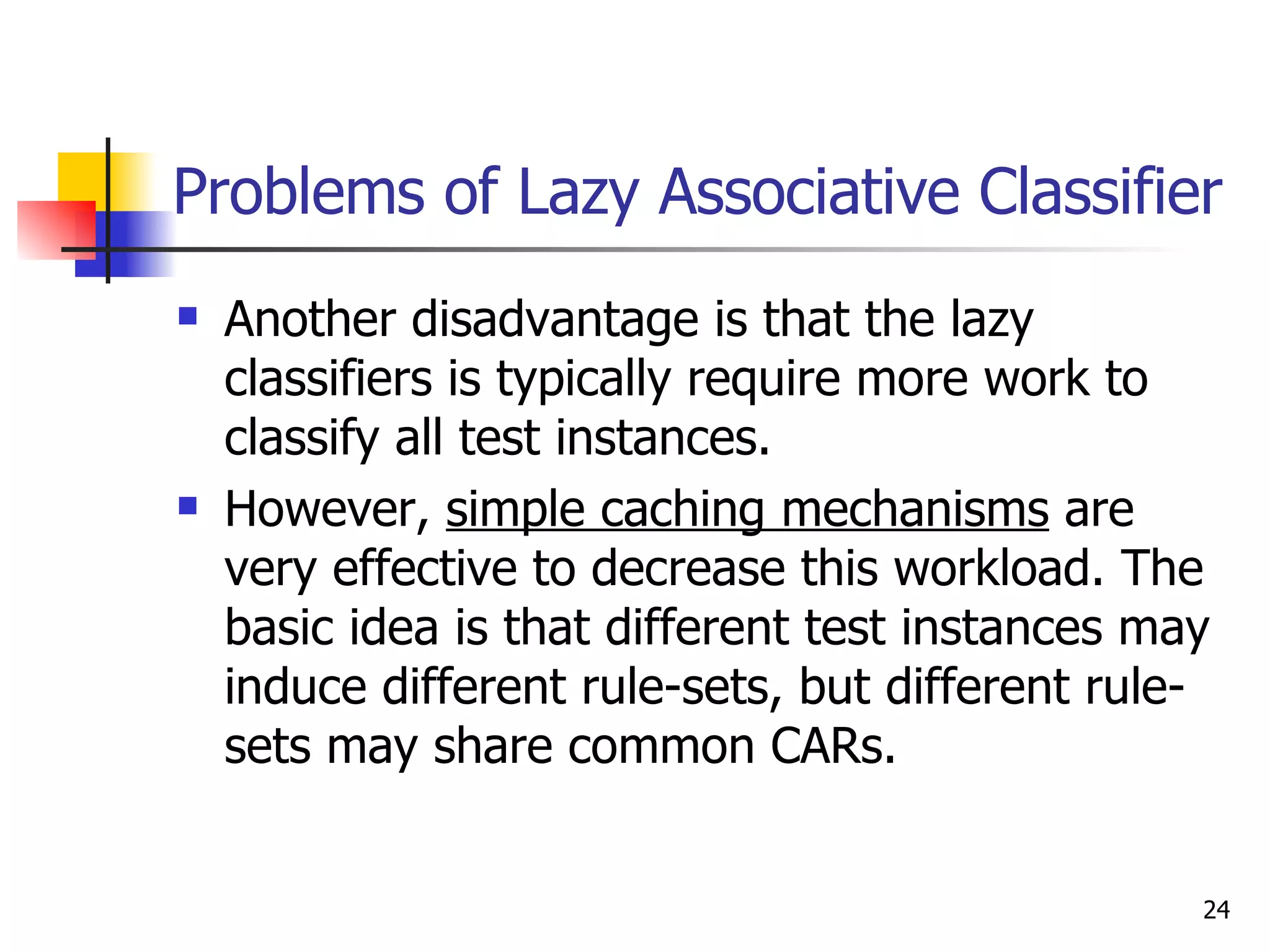 Lazy Association Classification | PPT