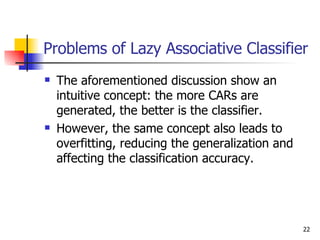 Lazy Association Classification | PPT