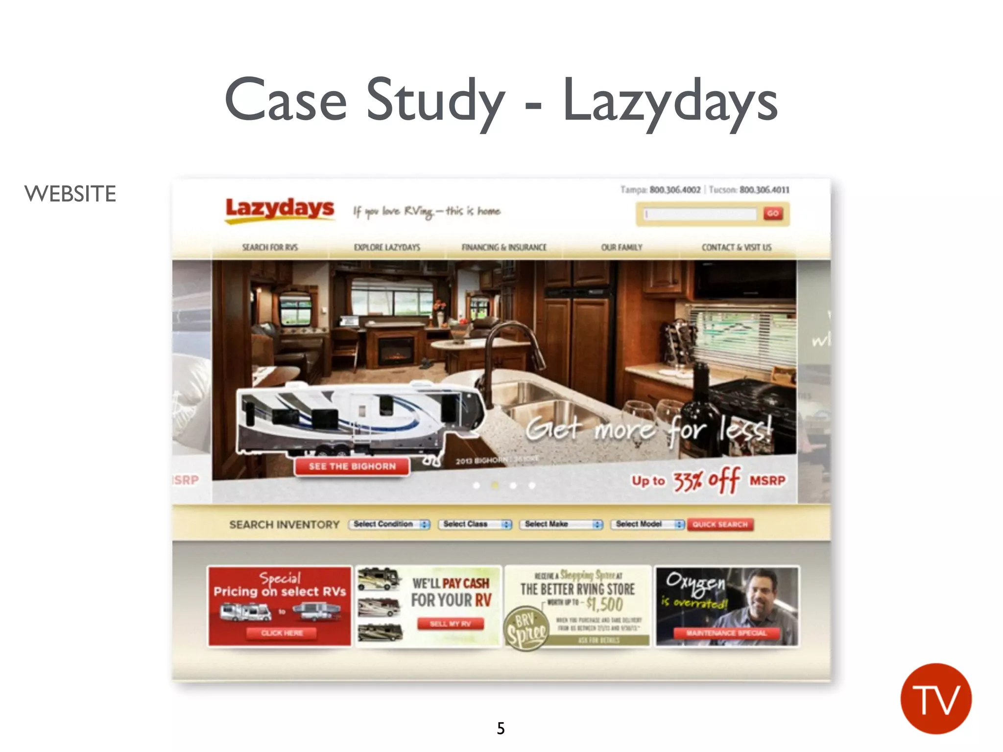 Lazydays case study | PPT