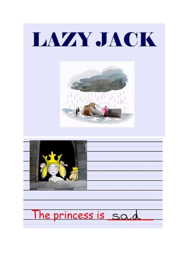 COMPLETE THE SENTENCES: Lazy jack | PDF
