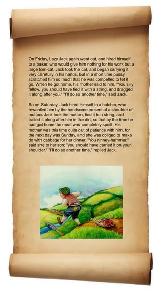 Lazy jack story | PDF | Celebrity Families | Pop Culture