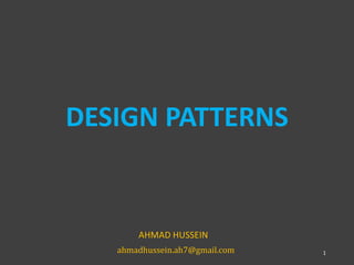 Design Patterns | PPT