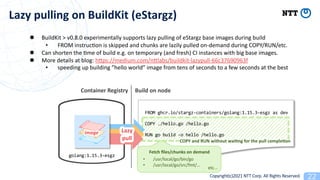 Starting up Containers Super Fast With Lazy Pulling of Images | PPT