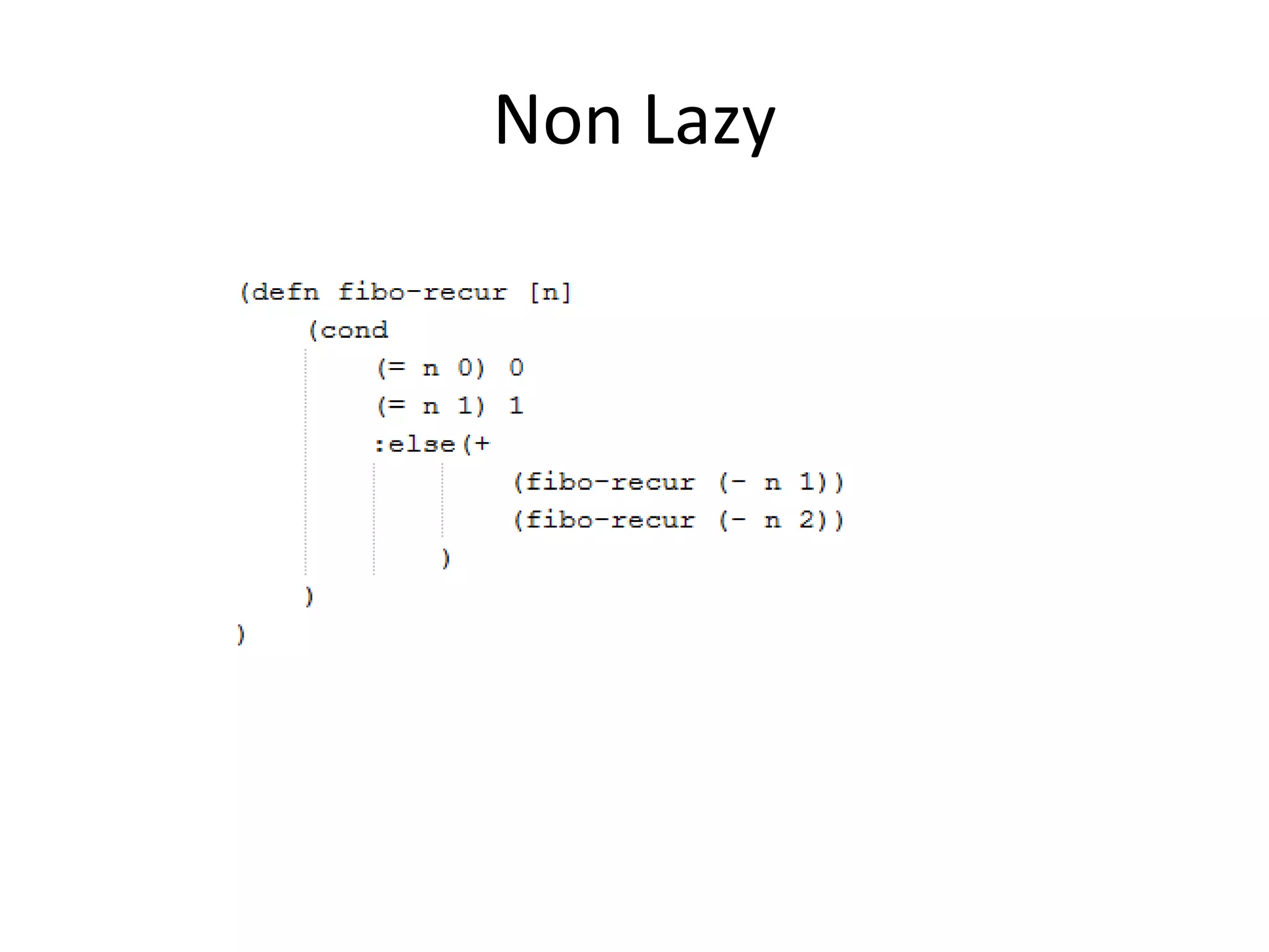 Lazy sequences | PPTX