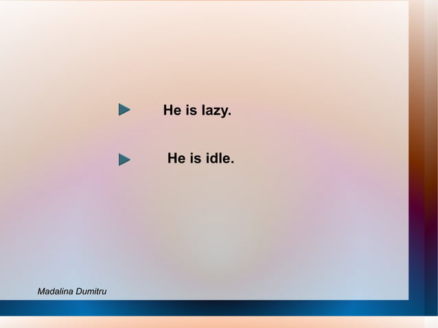 Lazy vs. idle | ODP