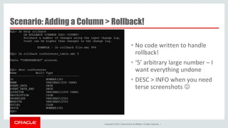 Change Management for Oracle Database with SQLcl | PPTX | Databases | Computer Software and ...