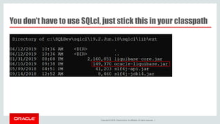 Change Management for Oracle Database with SQLcl | PPTX | Databases | Computer Software and ...