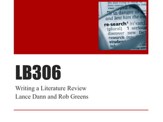 University of Brighton: What is a Literature Review? (BA (Hons ...