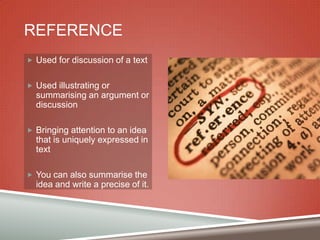 Using Quotations in Academic Writing | PPTX