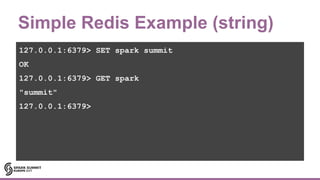 Getting Ready to Use Redis with Apache Spark with Dvir Volk | PPT