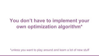Lessons Learned while Implementing a Sparse Logistic Regression Algorithm in Apache Spark with ...