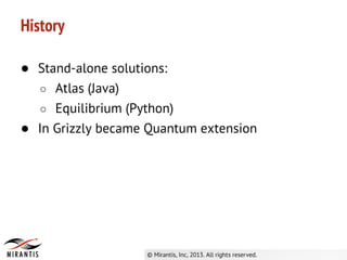 OpenStack Networking LBaaS | PPT