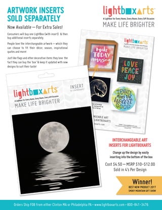 LightBoxArts - Tower Display | PDF