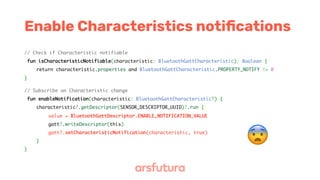 A brief overview of BLE on Android | PPT