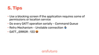 A brief overview of BLE on Android | PPT