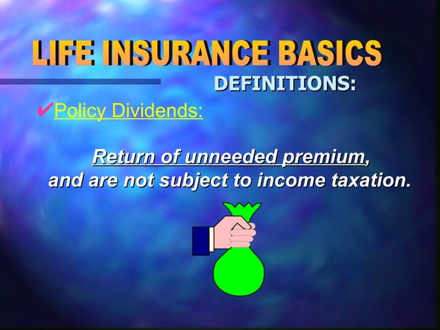Life Insurance Basics 1 | PPT
