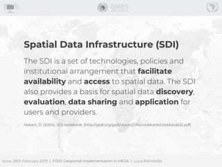 FOSS Geoportal implementation in MESA | PDF
