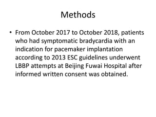 Lbbb pacing | PPTX