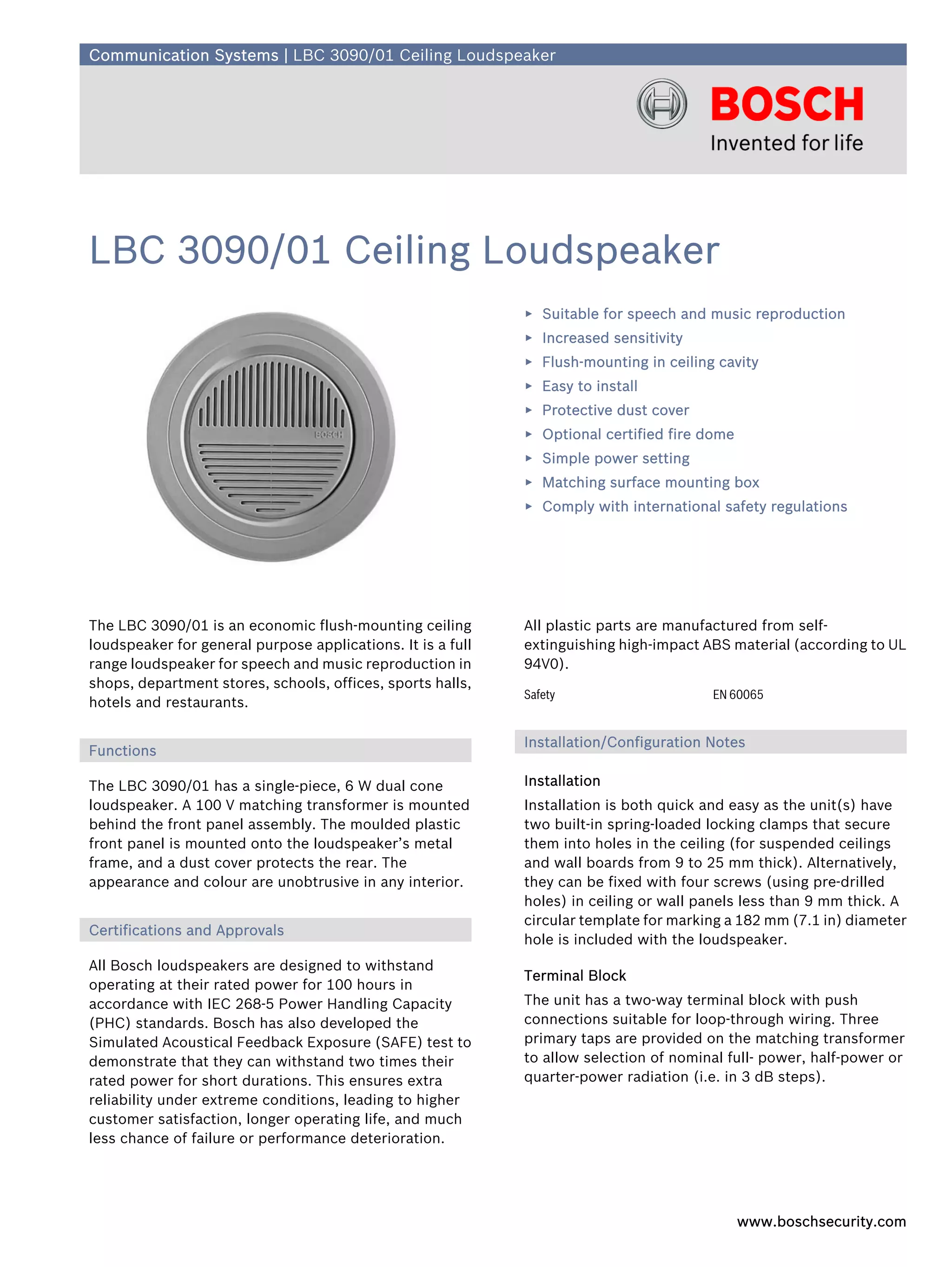 Lbc309001 | PDF