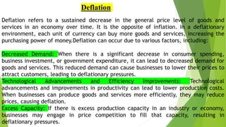 Inflation and Deflation all about information | PPTX