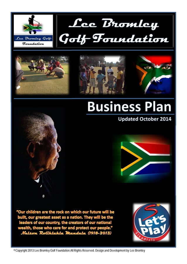 LBGF Business Plan Updated 20 Sep 2014 | PDF