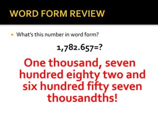 U1 l7 subtracting decimals | PPT