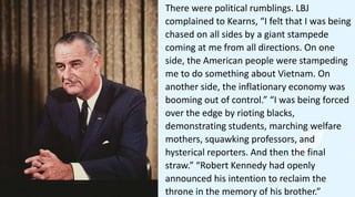 Presidency of Lyndon Baines Johnson, Civil Rights, Great Society, and ...