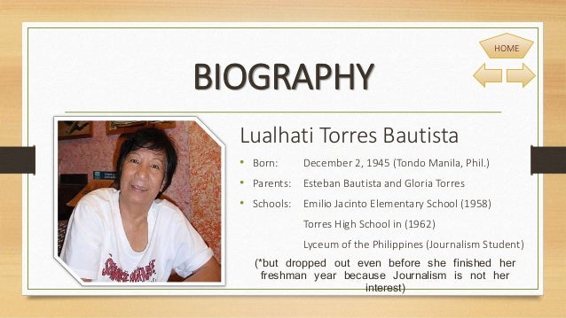 Lualhati Bautista (Filipino Female Novelist) ~ Bio Wiki | Photos | Videos
