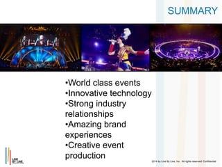 Line By Line Productions Capabilities deck | PPT