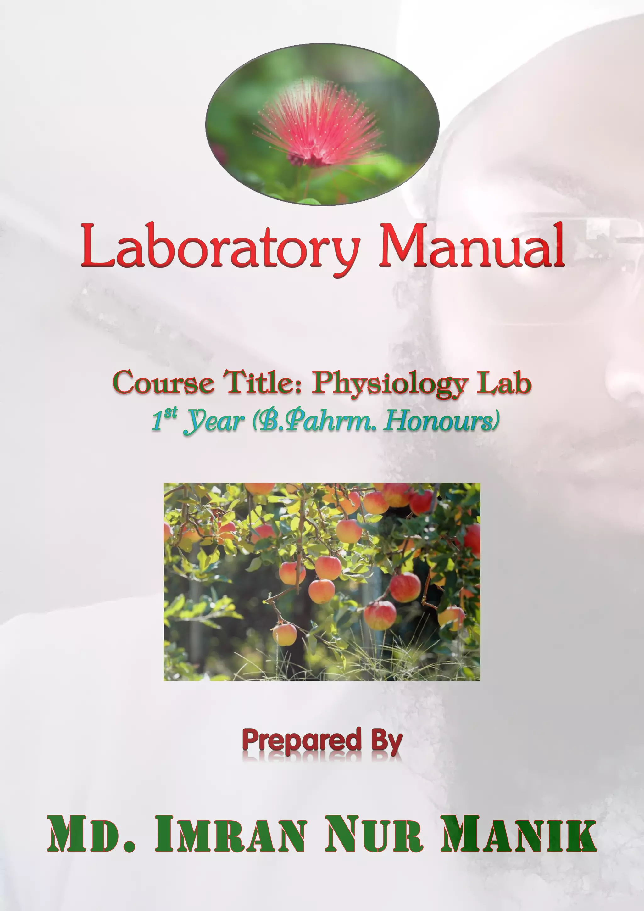 Laboratory Manual for Physiology: MANIK | PDF