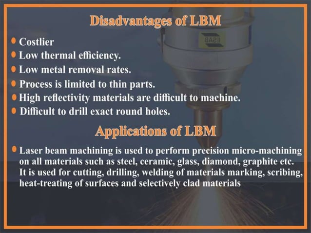 Laser Beam Machining (LBM) | PPT