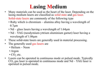 Laser Beam Machining (LBM) | PPTX