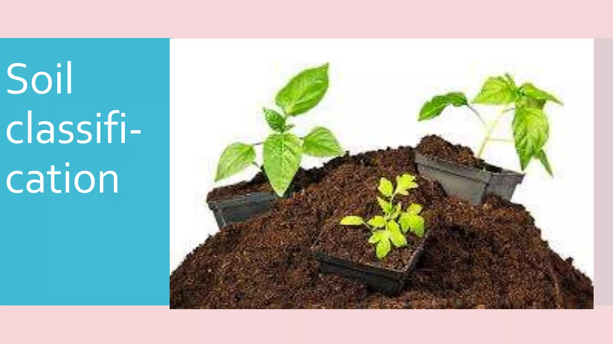 classification of soil | PPTX