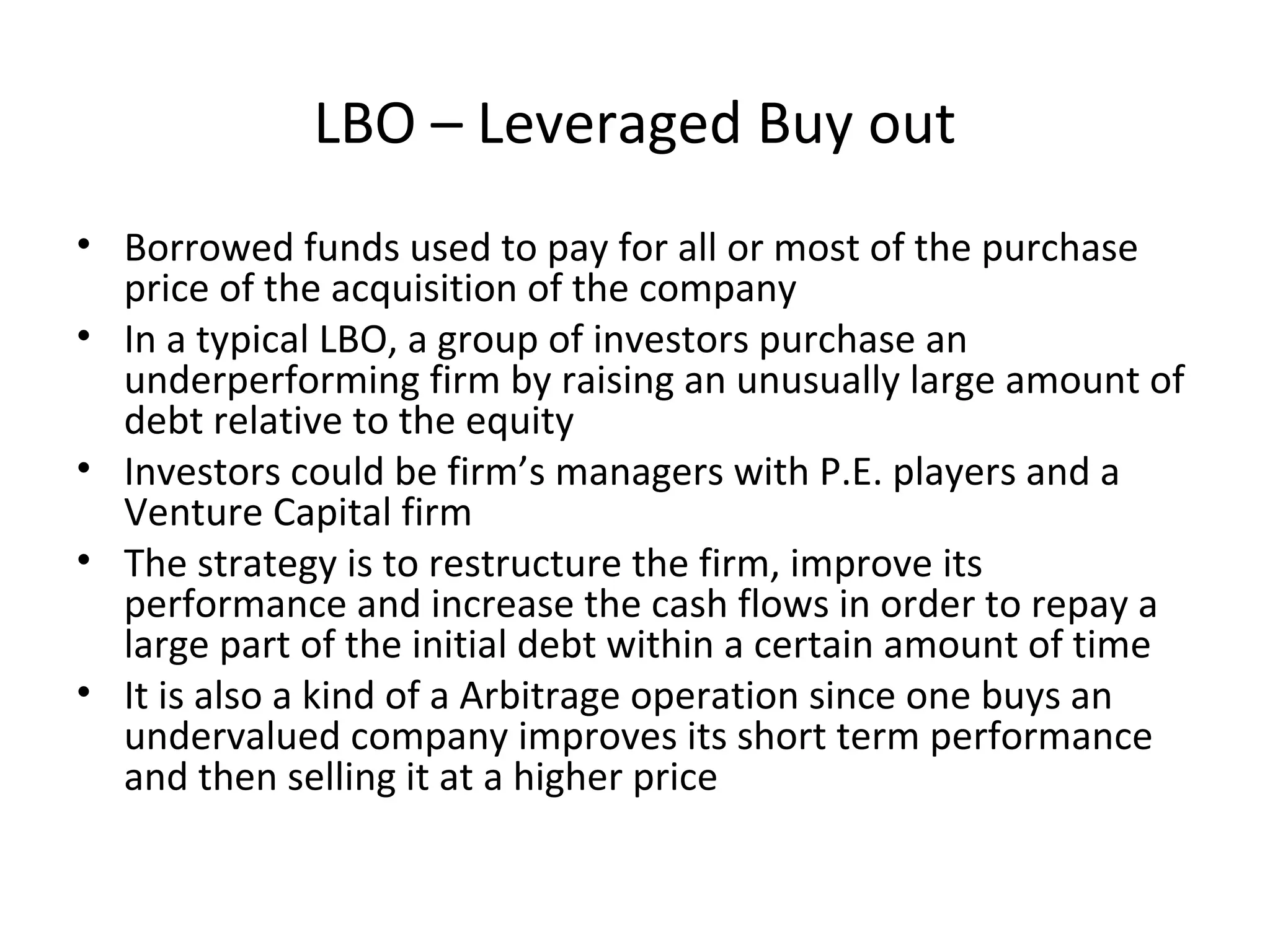 Lbo mbo | PPT