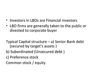 Lbo mbo | PPT