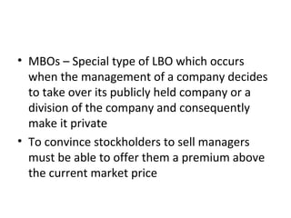 Lbo mbo | PPT