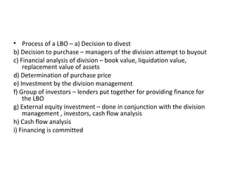 Lbo mbo | PPT