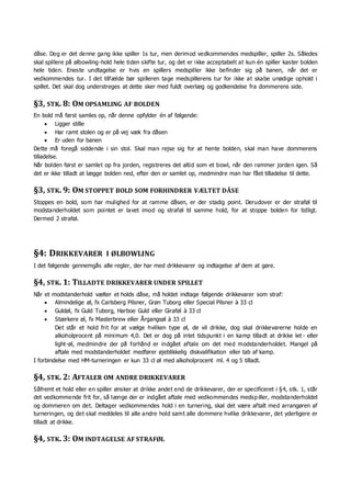 øLbowling bekendtgørelsen af høbu | PDF