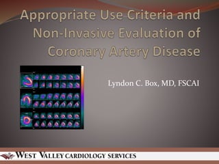 L box contemporary non-invasive cardiology testing | PPT